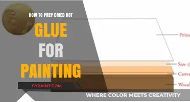 Prepping Dried Hot Glue For Painting: Tips And Techniques For A Smooth ...