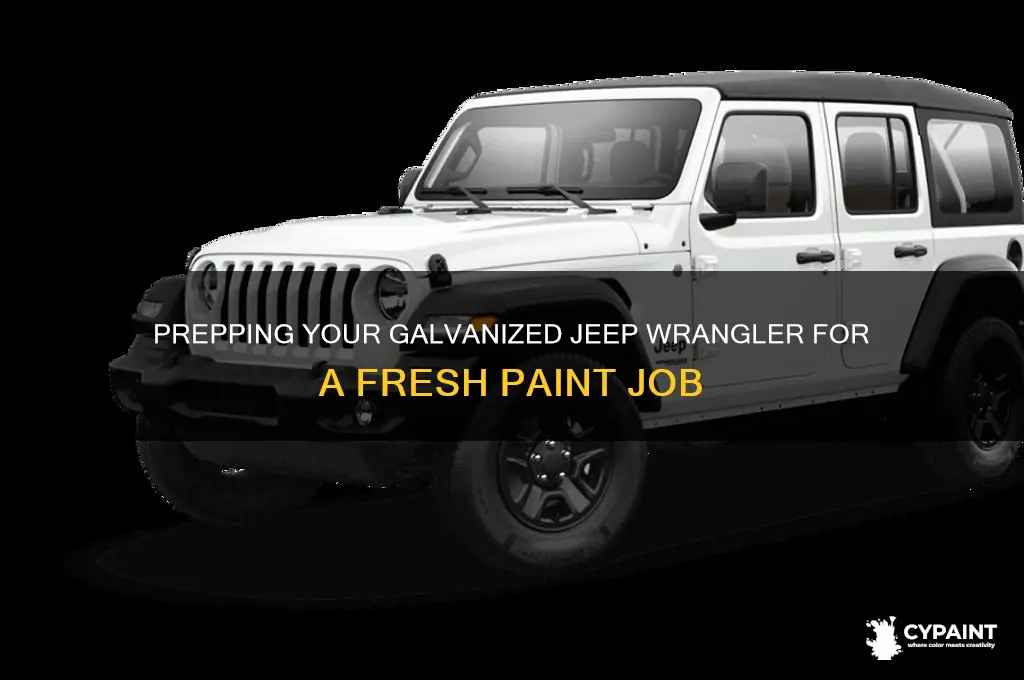 Prepping Your Galvanized Jeep Wrangler For A Fresh Paint Job | CyPaint