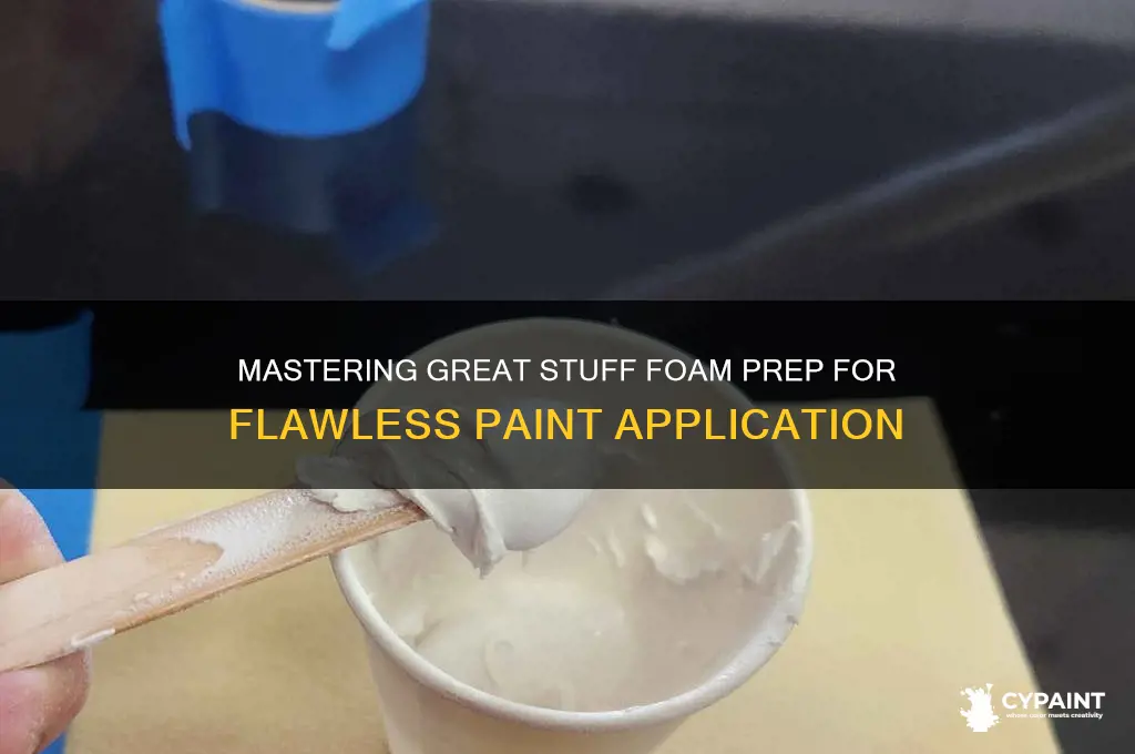 Mastering Great Stuff Foam Prep For Flawless Paint Application | CyPaint