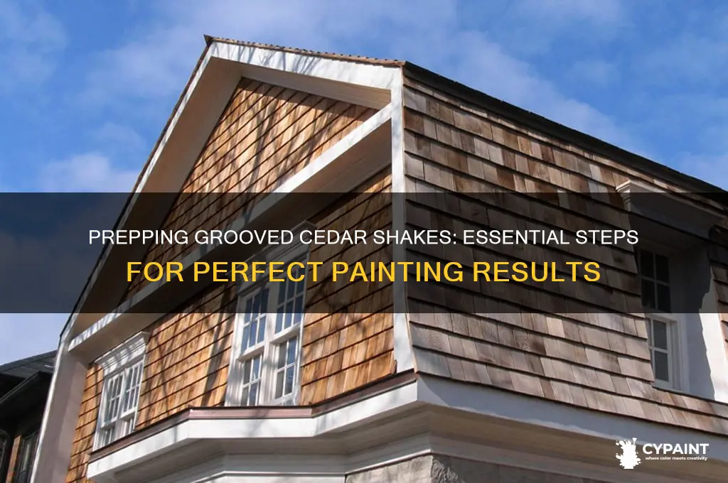Prepping Grooved Cedar Shakes: Essential Steps For Perfect Painting ...