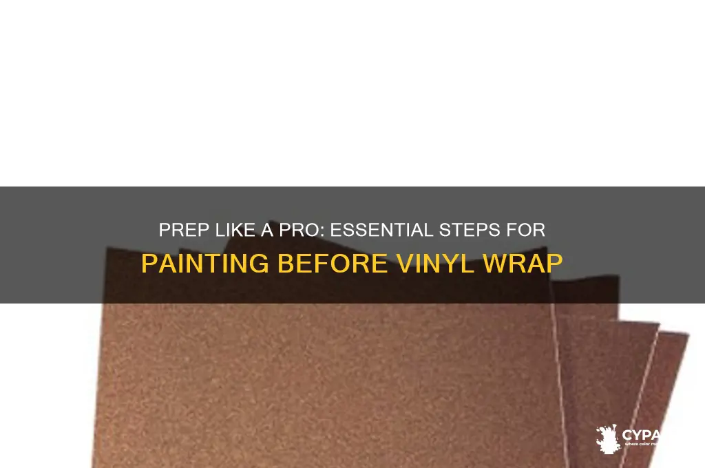 Prep Like A Pro: Essential Steps For Painting Before Vinyl Wrap | CyPaint