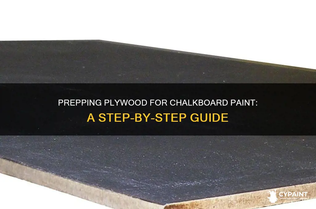 Prepping Plywood For Chalkboard Paint: A Step-By-Step Guide | CyPaint