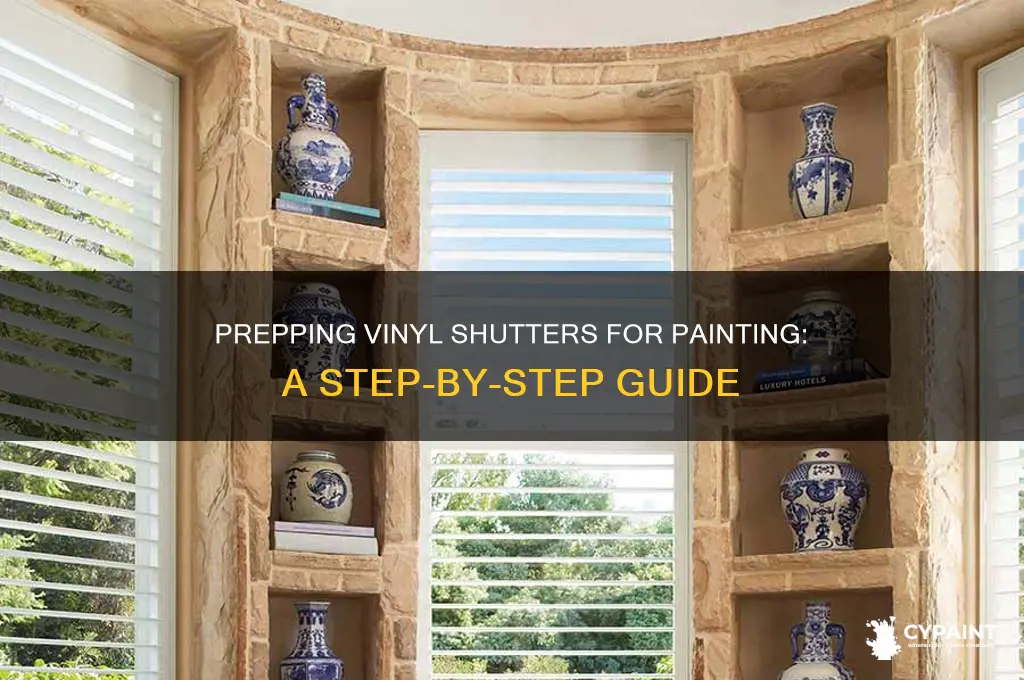 Prepping Vinyl Shutters For Painting: A Step-By-Step Guide | CyPaint