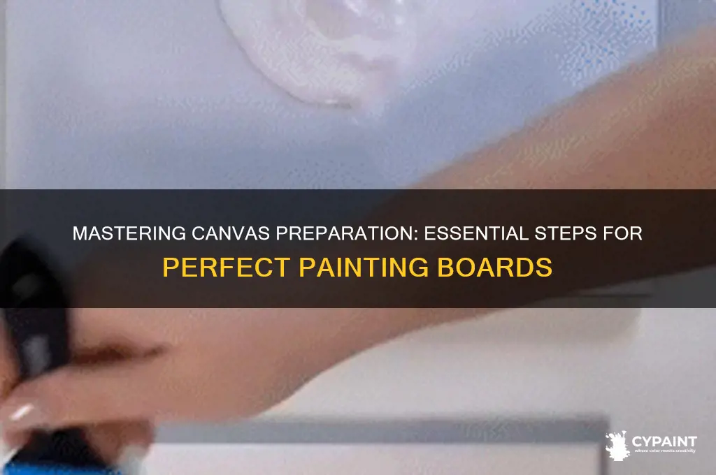 Mastering Canvas Preparation: Essential Steps For Perfect Painting ...