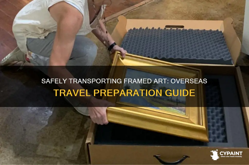 Safely Transporting Framed Art: Overseas Travel Preparation Guide | CyPaint