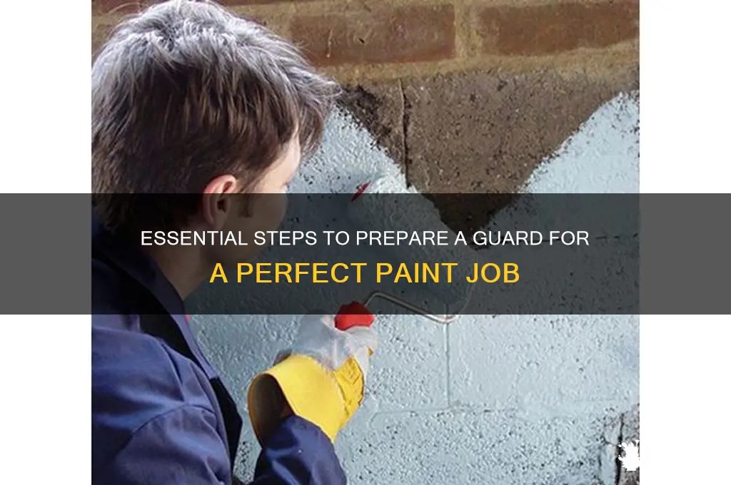Essential Steps To Prepare A Guard For A Perfect Paint Job | CyPaint