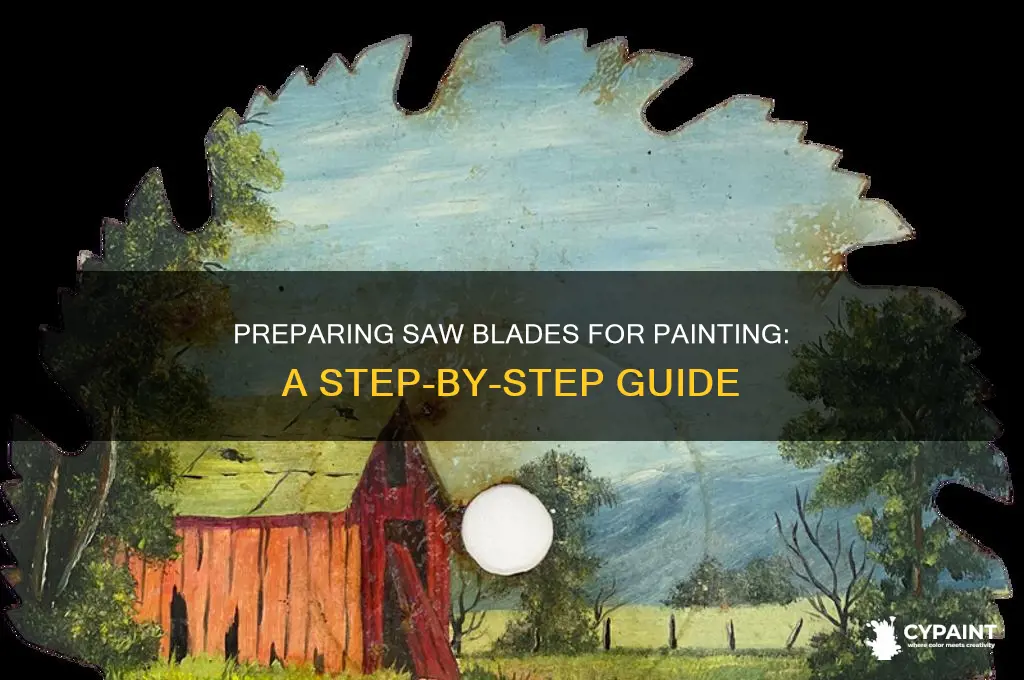 Preparing Saw Blades For Painting: A Step-By-Step Guide | CyPaint