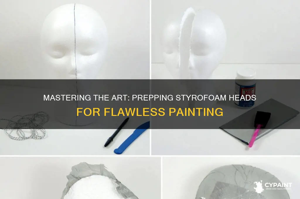 Mastering The Art: Prepping Styrofoam Heads For Flawless Painting | CyPaint