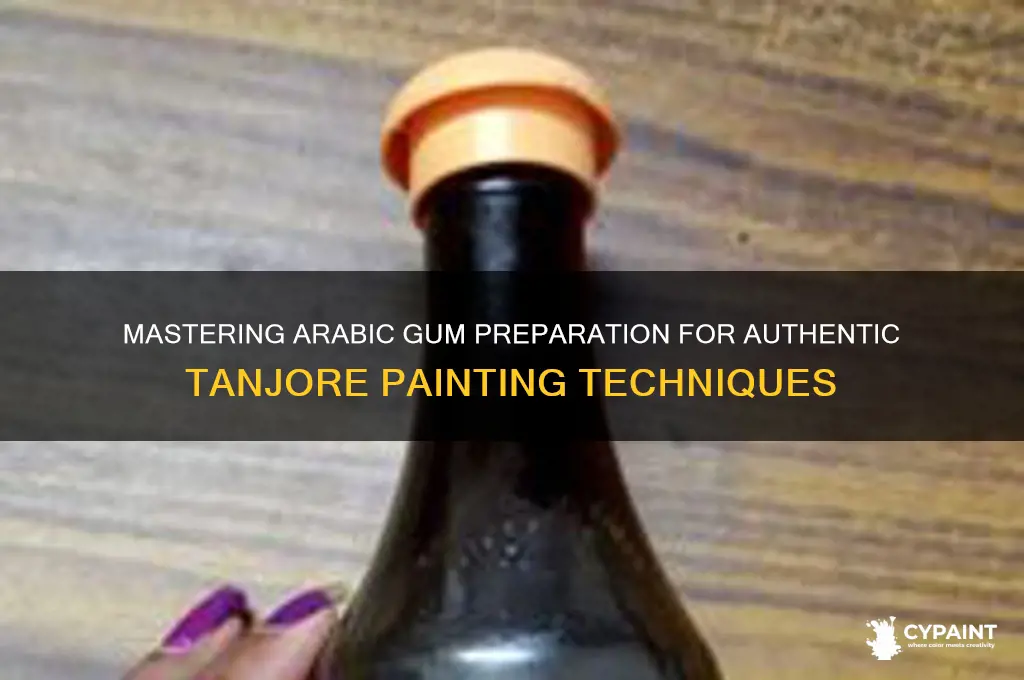 Mastering Arabic Gum Preparation For Authentic Tanjore Painting ...