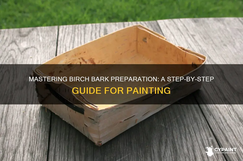 Mastering Birch Bark Preparation: A Step-By-Step Guide For Painting ...
