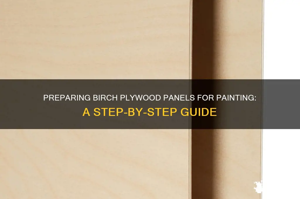 Preparing Birch Plywood Panels For Painting: A Step-By-Step Guide | CyPaint