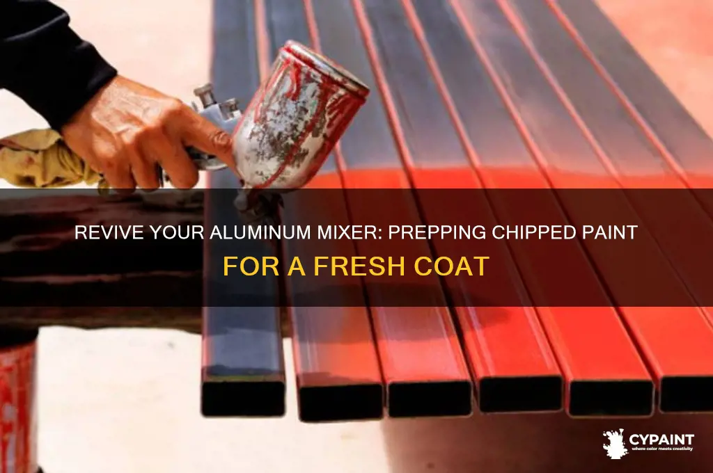 Revive Your Aluminum Mixer: Prepping Chipped Paint For A Fresh Coat ...