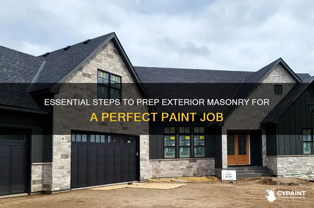 Essential Steps To Prep Exterior Masonry For A Perfect Paint Job | CyPaint