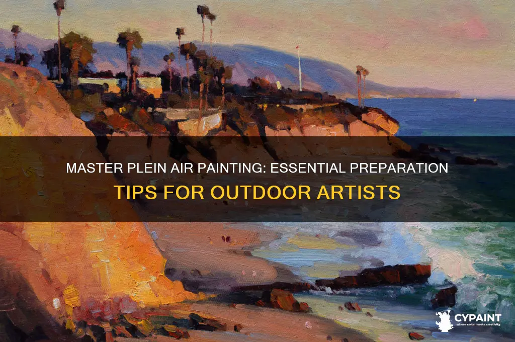 Master Plein Air Painting: Essential Preparation Tips For Outdoor ...