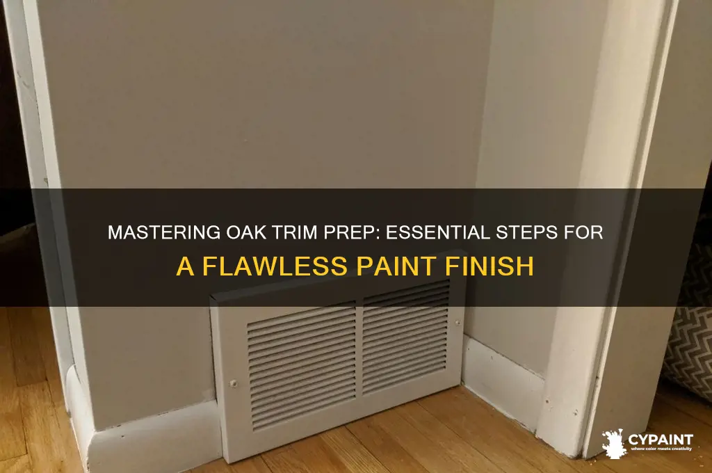 Mastering Oak Trim Prep: Essential Steps For A Flawless Paint Finish ...