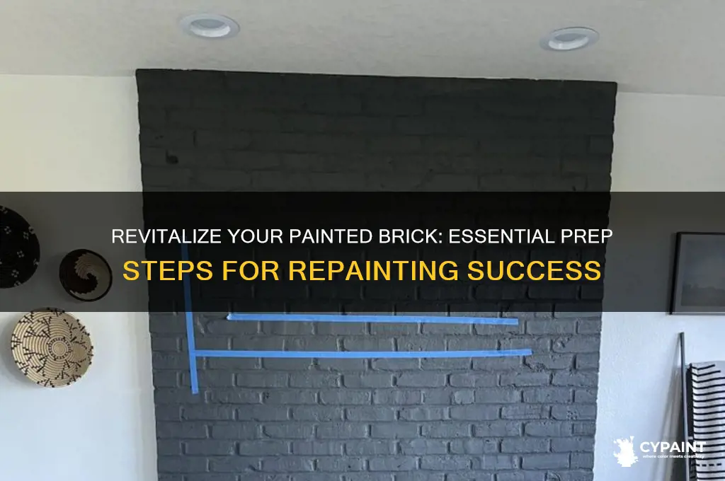 Revitalize Your Painted Brick: Essential Prep Steps For Repainting ...