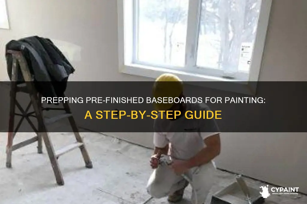 Prepping Pre-Finished Baseboards For Painting: A Step-By-Step Guide ...