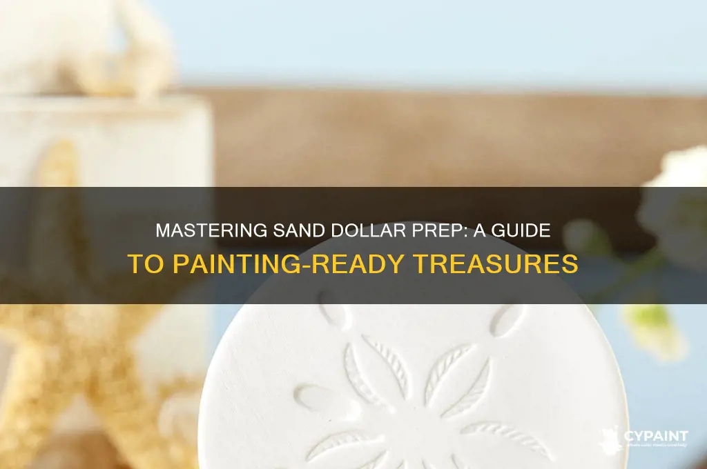Mastering Sand Dollar Prep: A Guide To Painting-Ready Treasures | CyPaint