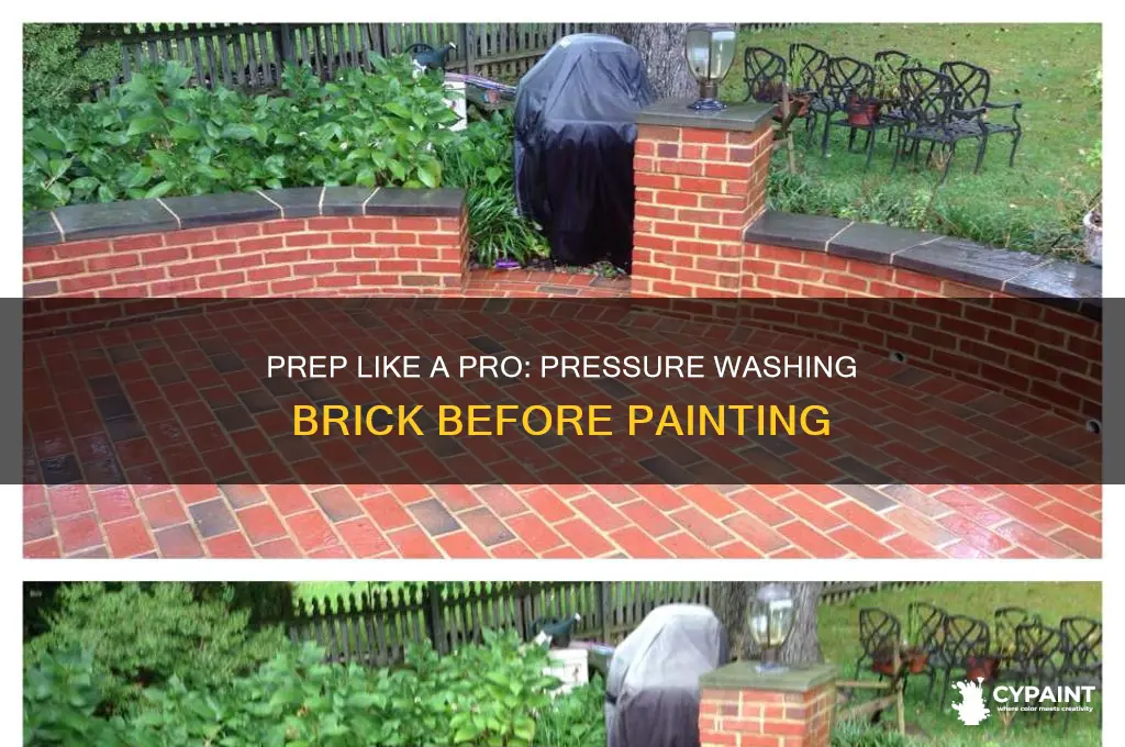 Prep Like A Pro: Pressure Washing Brick Before Painting | CyPaint