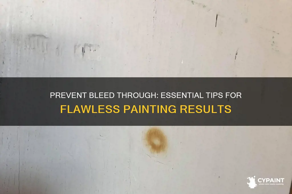 Prevent Bleed Through: Essential Tips For Flawless Painting Results ...