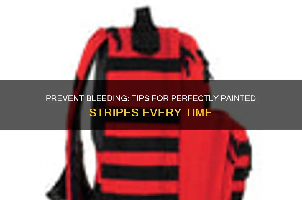 Prevent Bleeding: Tips For Perfectly Painted Stripes Every Time | CyPaint