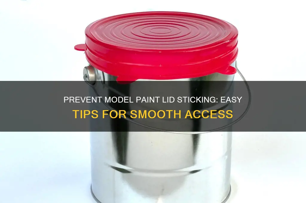 Prevent Model Paint Lid Sticking: Easy Tips For Smooth Access | CyPaint