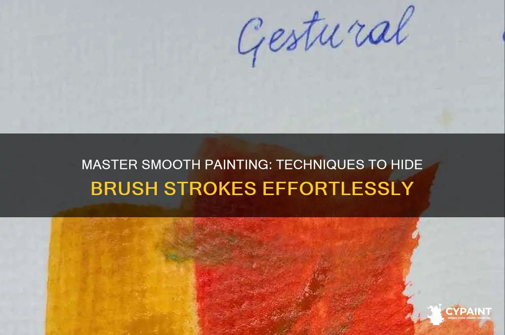 Master Smooth Painting: Techniques To Hide Brush Strokes Effortlessly ...