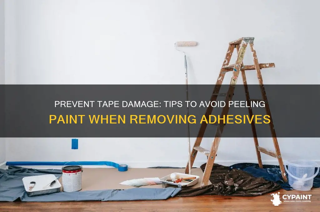 Prevent Tape Damage: Tips To Avoid Peeling Paint When Removing ...