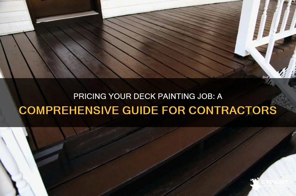 Pricing Your Deck Painting Job: A Comprehensive Guide For Contractors ...