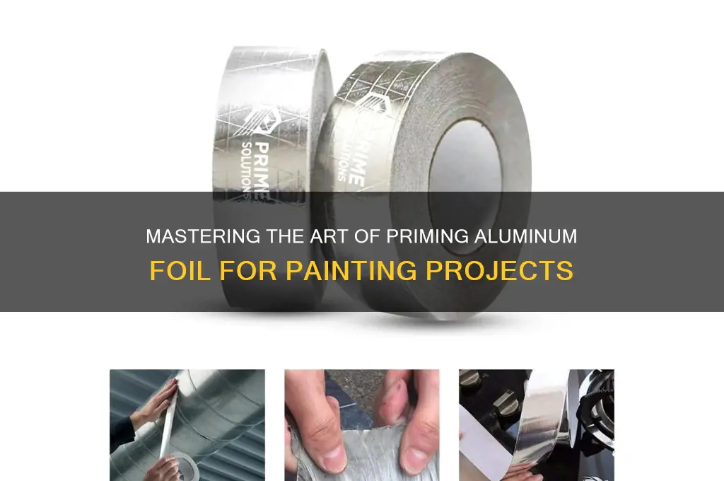 Mastering The Art Of Priming Aluminum Foil For Painting Projects | CyPaint