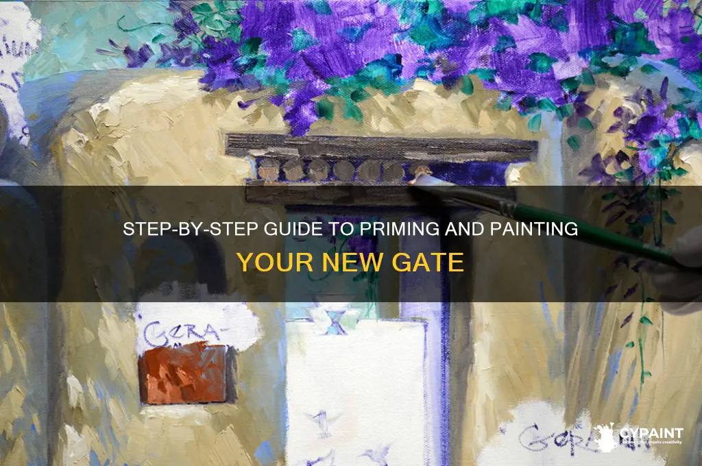 Step-By-Step Guide To Priming And Painting Your New Gate | CyPaint