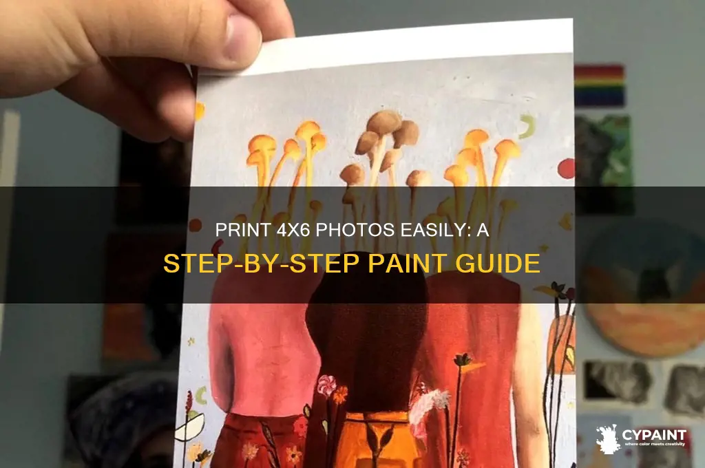 Print 4X6 Photos Easily: A Step-By-Step Paint Guide | CyPaint