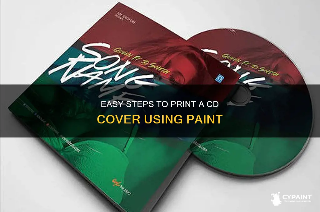 Easy Steps To Print A Cd Cover Using Paint | CyPaint
