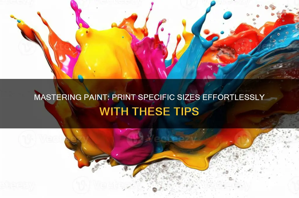 Mastering Paint: Print Specific Sizes Effortlessly With These Tips ...