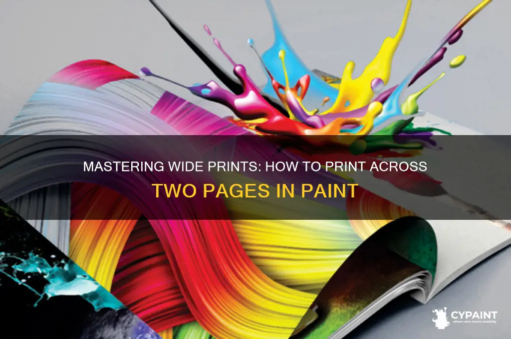 Mastering Wide Prints: How To Print Across Two Pages In Paint | CyPaint
