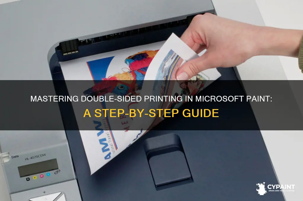 Mastering Double-Sided Printing In Microsoft Paint: A Step-By-Step ...