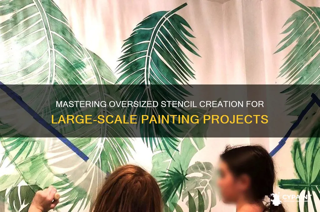 Mastering Oversized Stencil Creation For Large-Scale Painting Projects ...