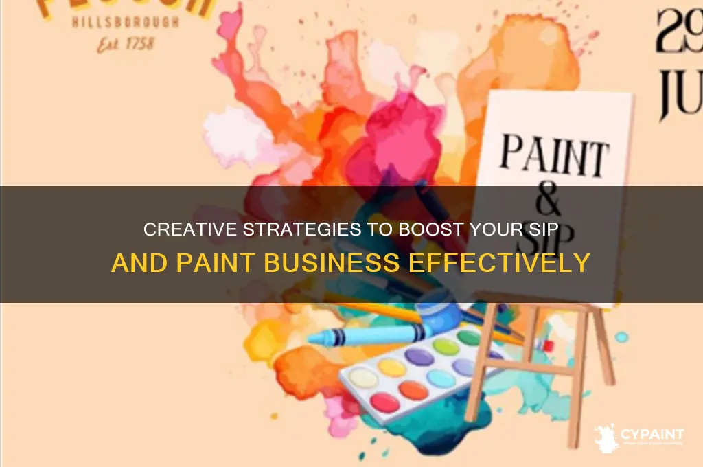 Creative Strategies To Boost Your Sip And Paint Business Effectively ...