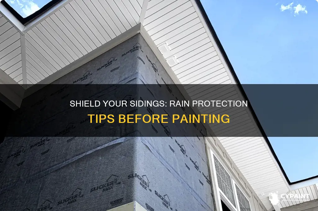 Shield Your Sidings: Rain Protection Tips Before Painting | CyPaint
