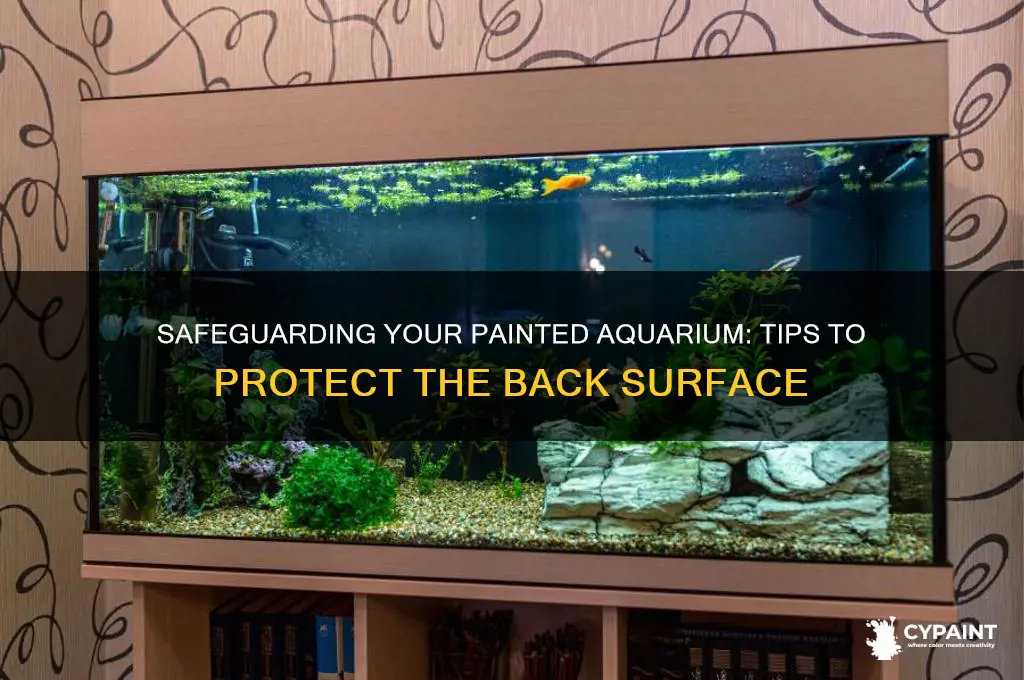 Safeguarding Your Painted Aquarium: Tips To Protect The Back Surface ...