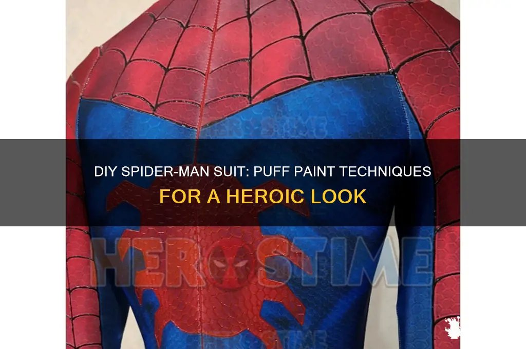 Diy Spider-Man Suit: Puff Paint Techniques For A Heroic Look | CyPaint