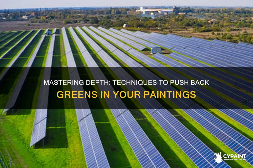 Mastering Depth: Techniques To Push Back Greens In Your Paintings | CyPaint