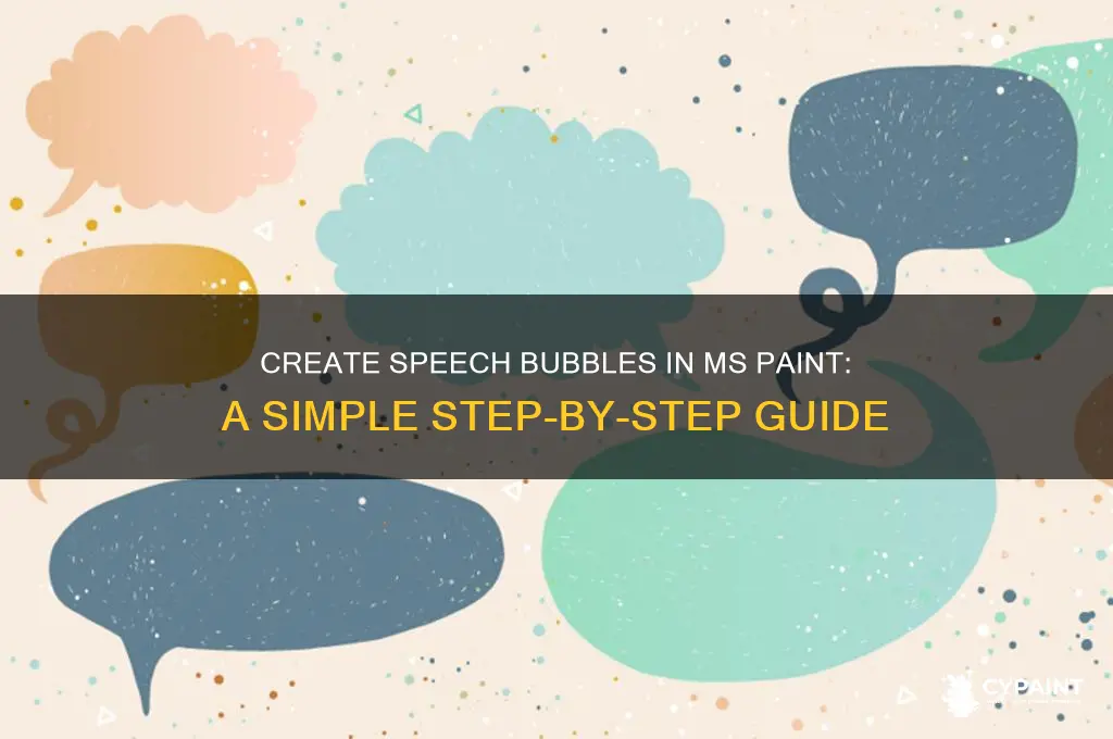 Create Speech Bubbles In Ms Paint: A Simple Step-By-Step Guide | CyPaint