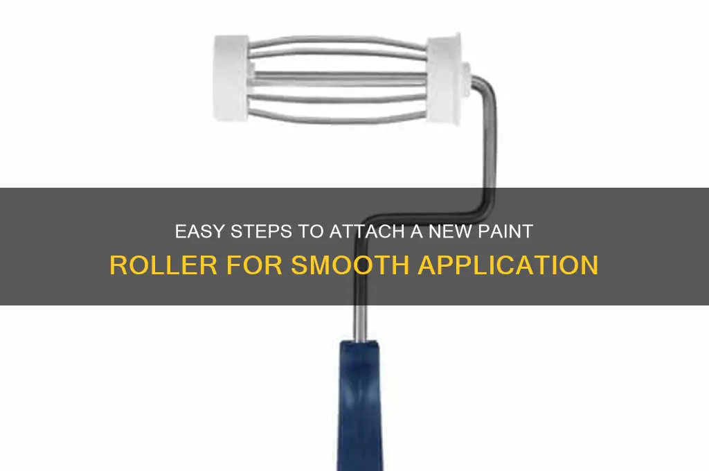 Easy Steps To Attach A New Paint Roller For Smooth Application | CyPaint