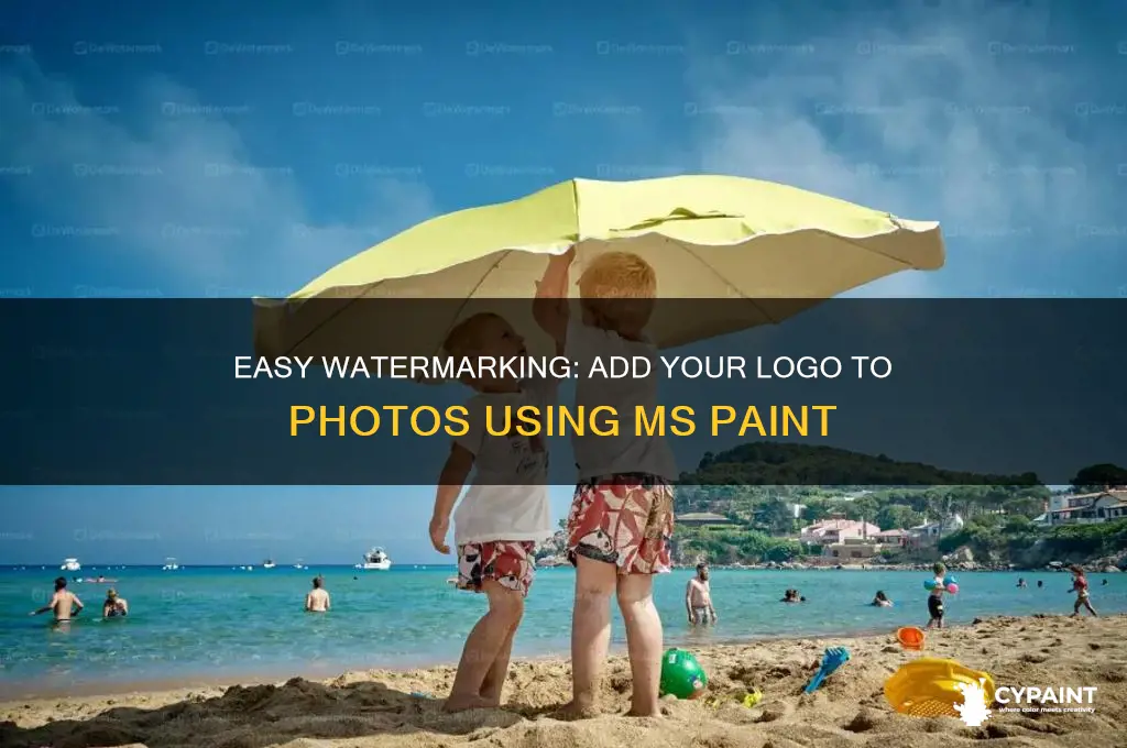 Easy Watermarking: Add Your Logo To Photos Using Ms Paint | CyPaint