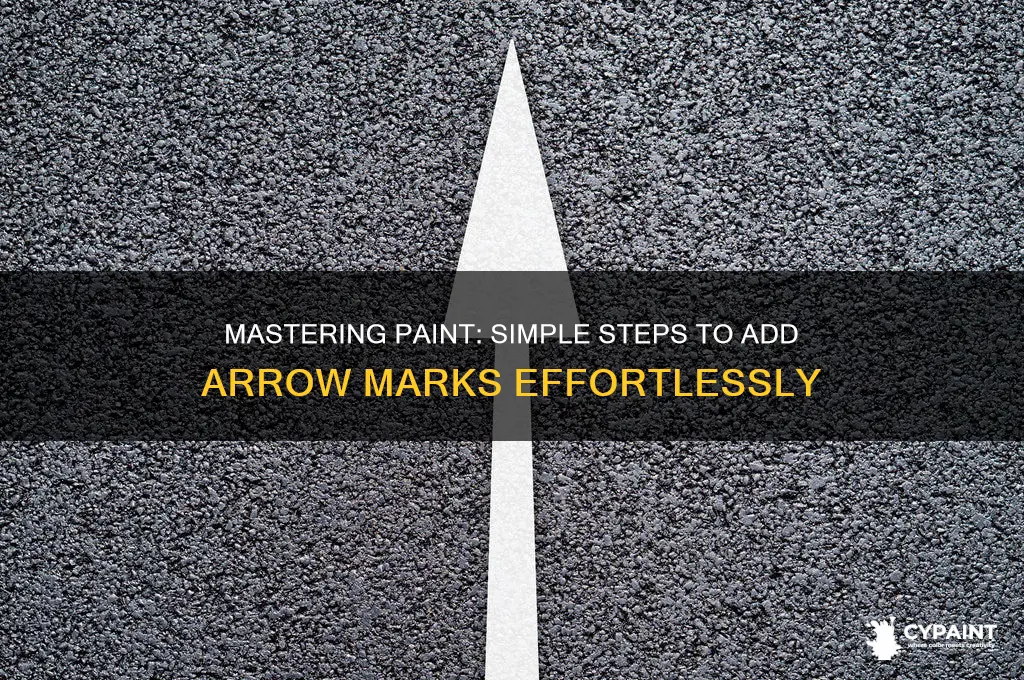 Mastering Paint: Simple Steps To Add Arrow Marks Effortlessly | CyPaint