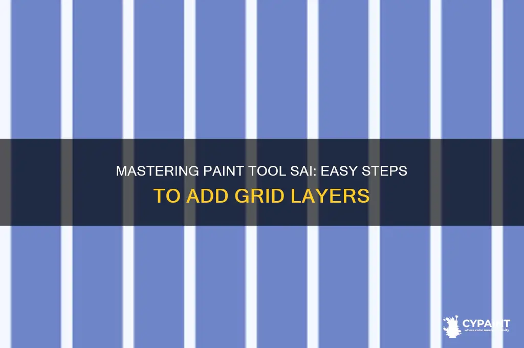 Mastering Paint Tool Sai: Easy Steps To Add Grid Layers | CyPaint