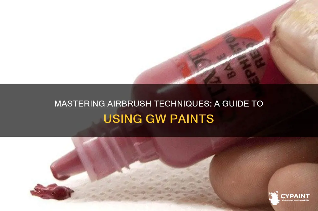 Mastering Airbrush Techniques: A Guide To Using Gw Paints | CyPaint