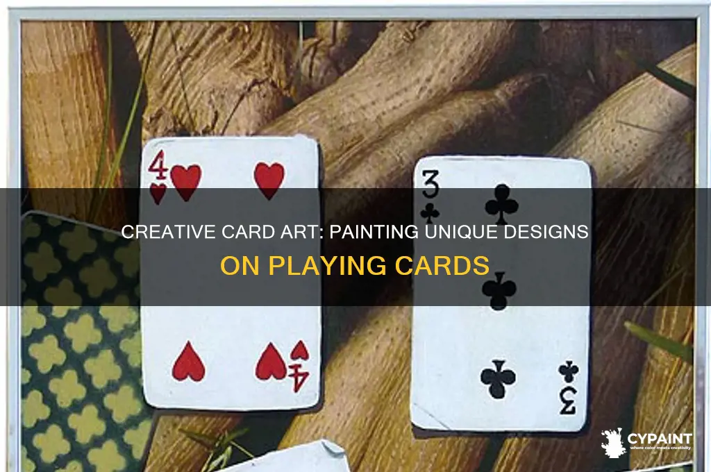 Creative Card Art: Painting Unique Designs On Playing Cards | CyPaint