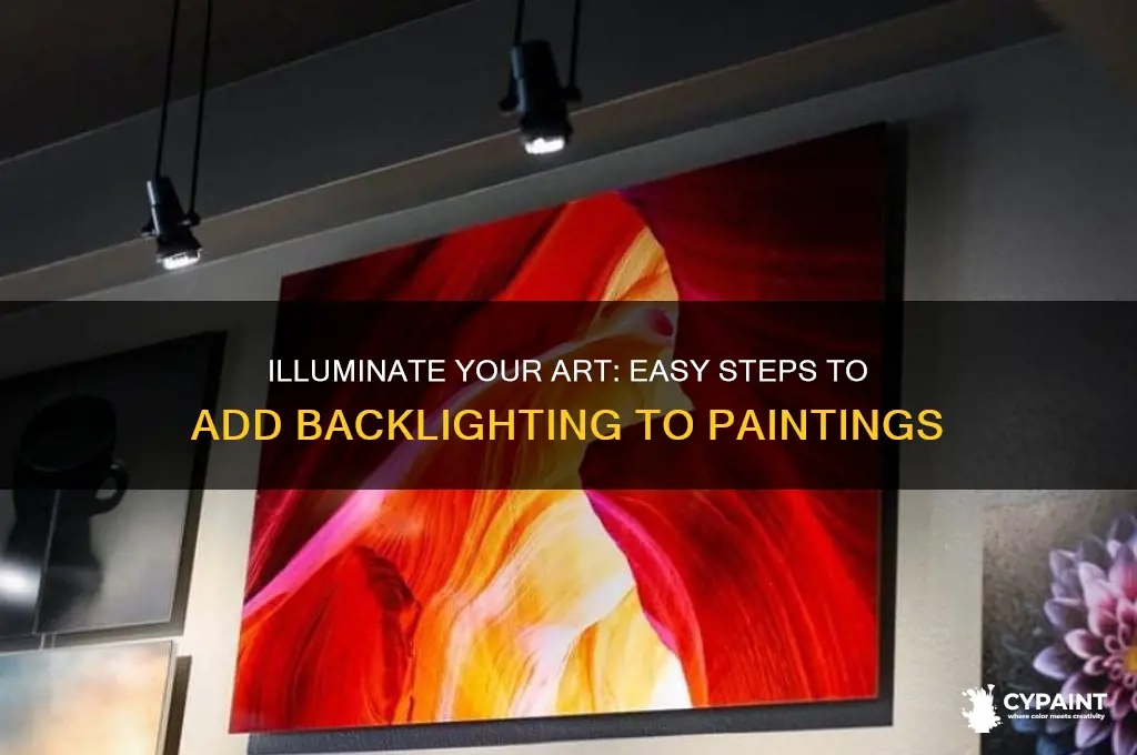 Illuminate Your Art: Easy Steps To Add Backlighting To Paintings | CyPaint